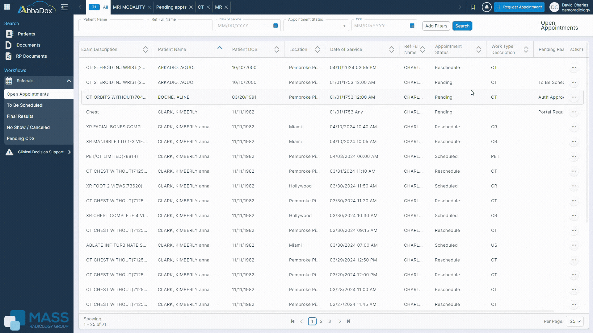 AbbaDox Scheduling | #1 Scheduling Platform for Outpatient Radiology